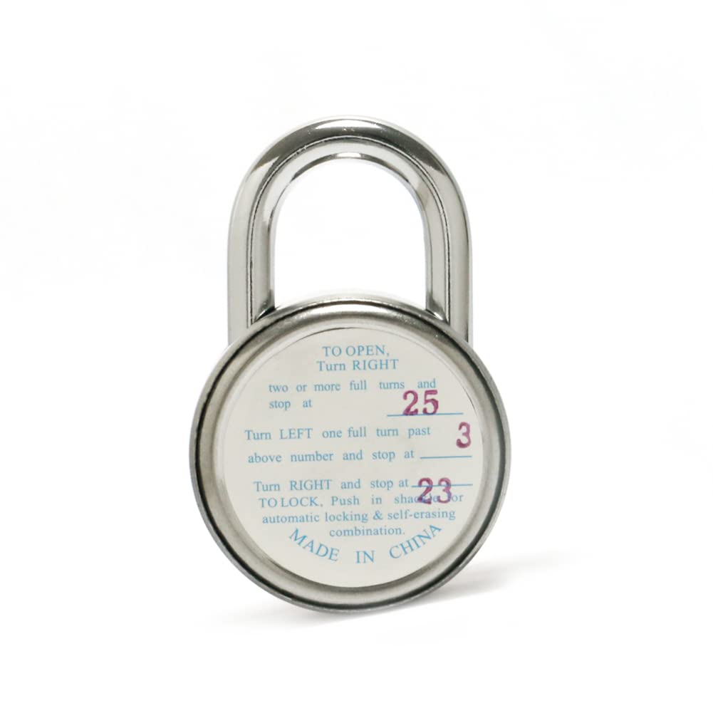 Standard Dial Combination Lock 2 inch Wide, with Different Combinations ...