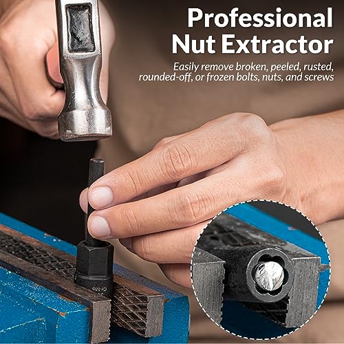 Snapklik.com : THINKPRO 11-Piece Spiral Deep Bolt Extractor Set,Impact ...