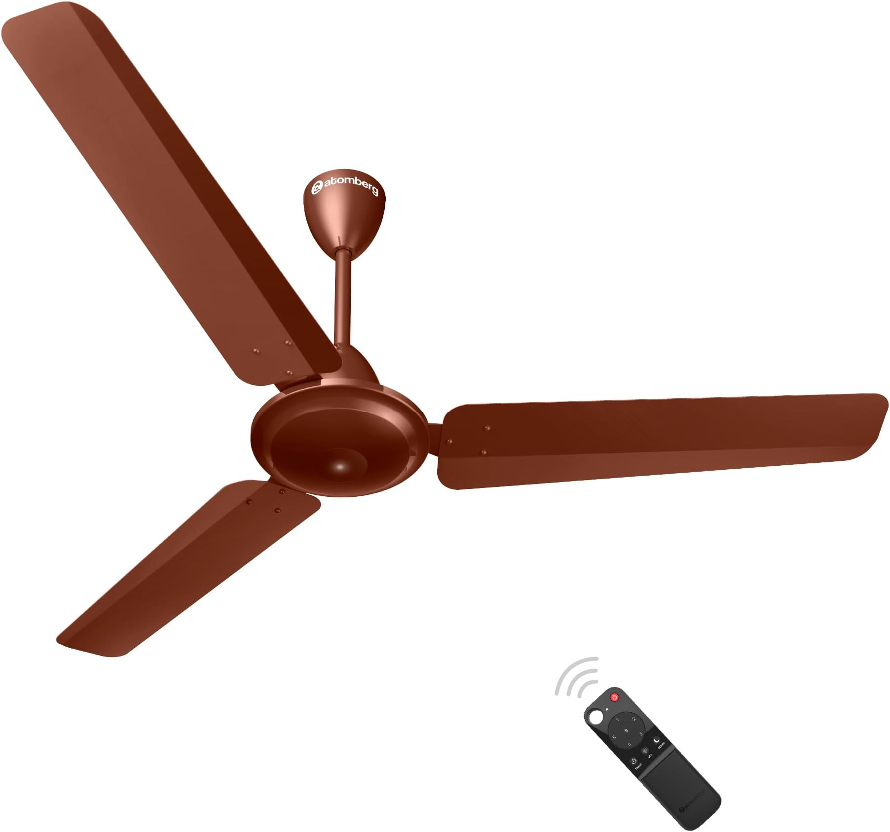 Buy atomberg Ameza 1200mm Classic BLDC Ceiling Fan with Remote | 5 star ...