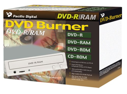 Pacific Digital U-30116 Internal DVD-R/RAM CD-RW Drive User Manual