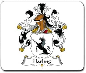 Amazon.com: Harling Family Crest Coat of Arms Mouse Pad : Office Products