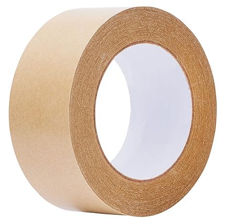 Kraft Paper Self Adhesive Eco Friendly Carton Packing Tape 48 mm [2 ...