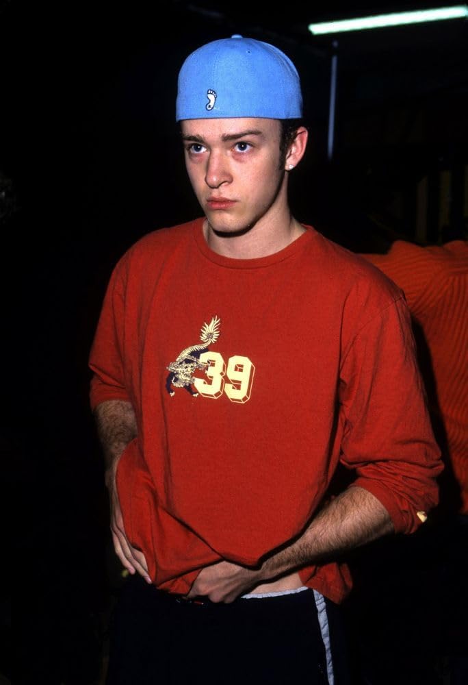 Amazon.com: Justin Timberlake at rehearsals with NSYNC for the American ...
