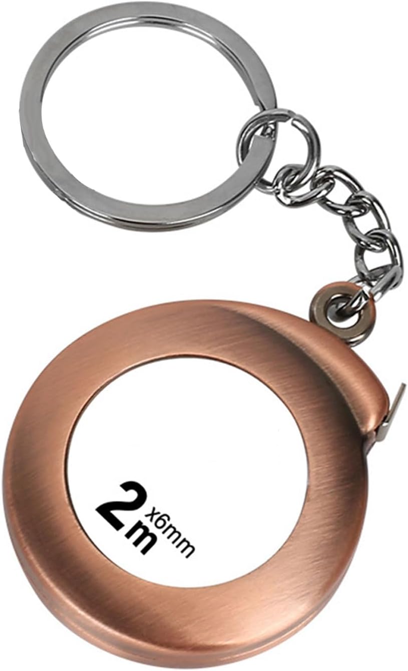 Tape Measure Keychains Functional Mini Retractable Measuring Tape ...