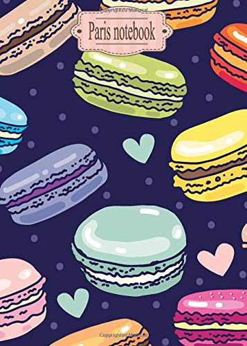 Paris Notebook: Paris themed notebook ruled, 5 x 7 Lined Journal ...