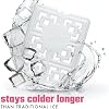 Amazon.com: Cool Coolers XL Fashion Ice by Fit & Fresh, 2pk Ice Blocks ...