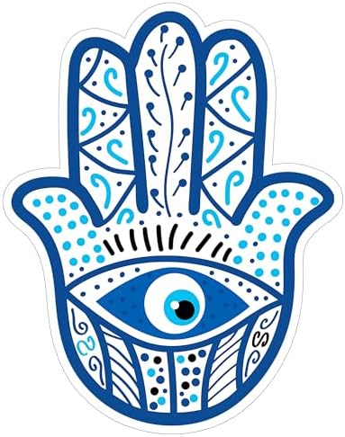 Amazon.com: Turkish Evil Eye Sticker 4 Inch Nazar Protection Amulet ...