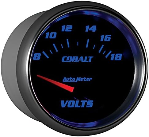 Amazon.com: Auto Meter 7991 Cobalt 2-5/8" 8-18V Short Sweep Electric ...