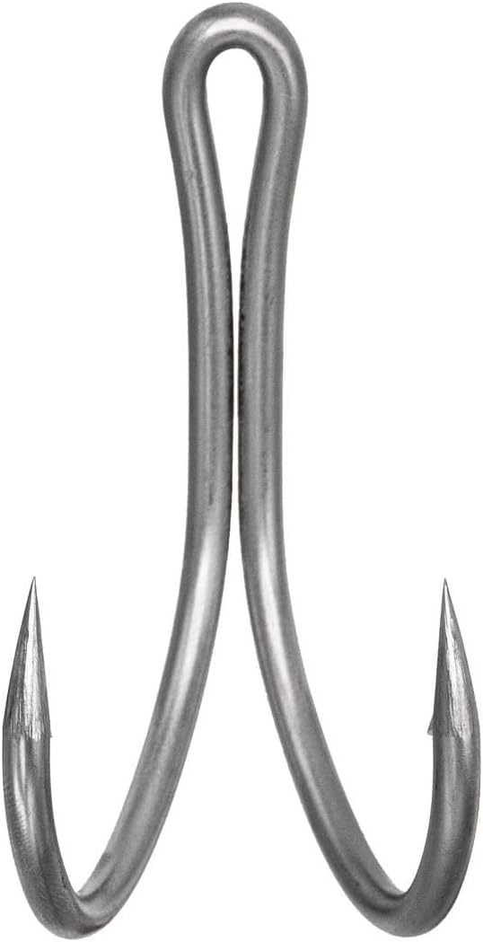 Amazon.com : Rite Angler Double Fang Hook 2X Strong #3, 1/0, 2/0 ...