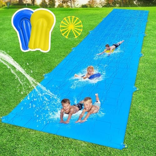 Amazon.com: Slip Water Slide, 40FT Giant Slip Water Slides for Kids ...