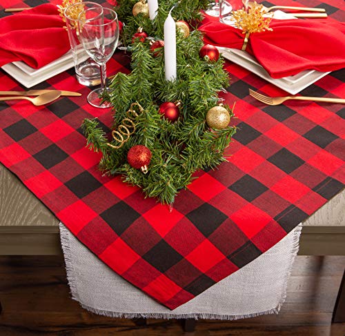 Snapklik.com : Buffalo Check Collection, Classic Farmhouse Tablecloth ...