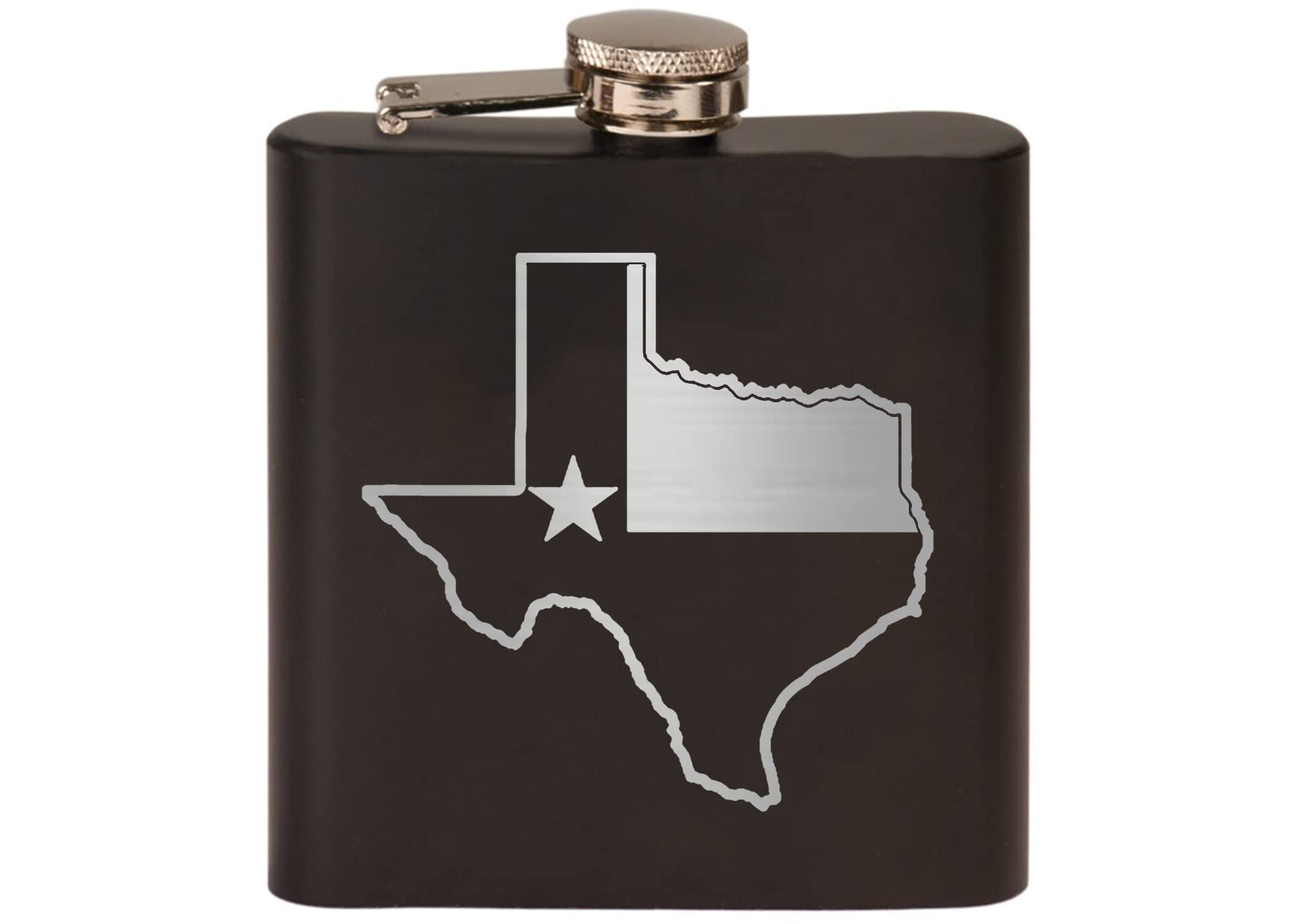 Amazon.com | Rogue River Tactical Texas State Flag Outline Stainless ...