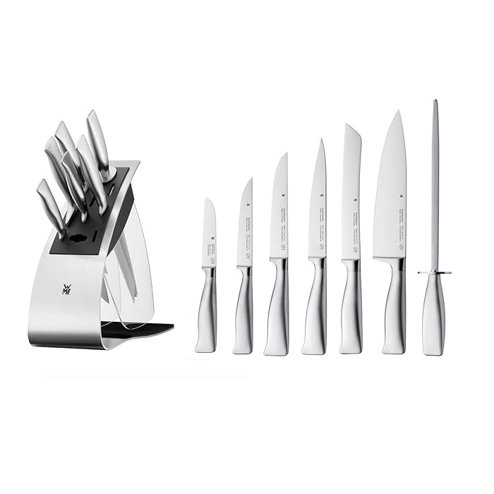 Buy WMF Knife Block 7-Piece Grand Gourmet Performance Cut Double ...