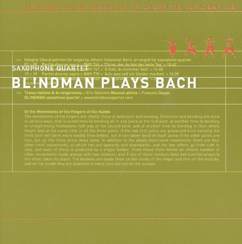 Écouter Blindman Plays Bach - Polyphonic Variations de Bl!ndman ...