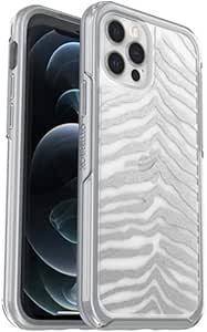 Amazon.com: OtterBox iPhone 13 Pro (Only) - Symmetry Clear Series Case - Zebra Silver - Ultra ...