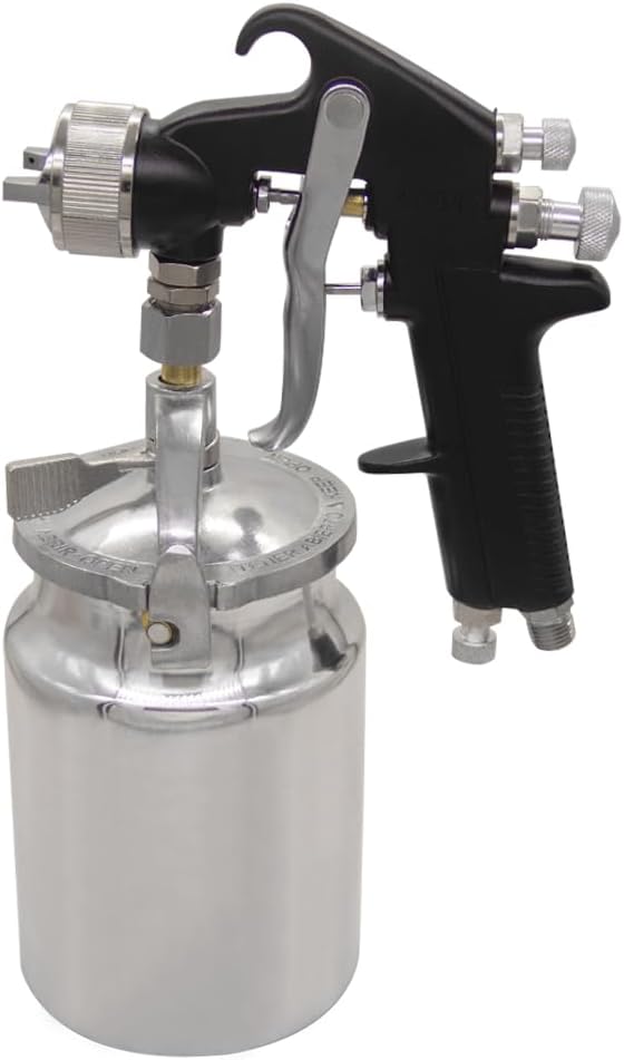 Beduan HVLP Spary Gun 1.8mm Nozzle, Siphon feed Pneumatic Air Sprayer ...