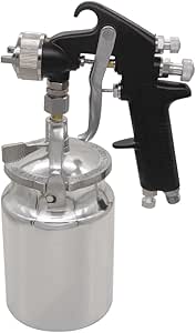 Amazon.com : Beduan HVLP Spary Gun 1.8mm Nozzle, Siphon feed Pneumatic ...