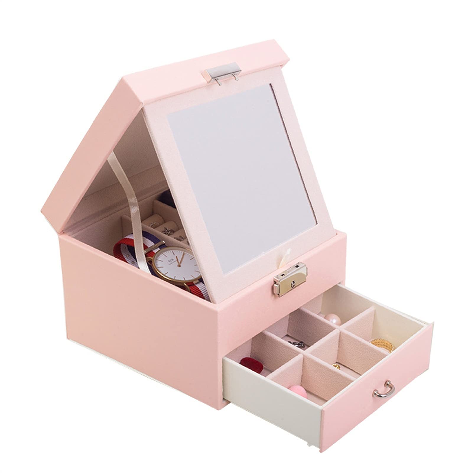 Modern Jewelry Box Pink