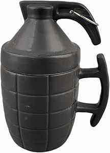 Amazon.com | 300ml/10.14oz Fashion and creative grenade shaped mug 3D ...