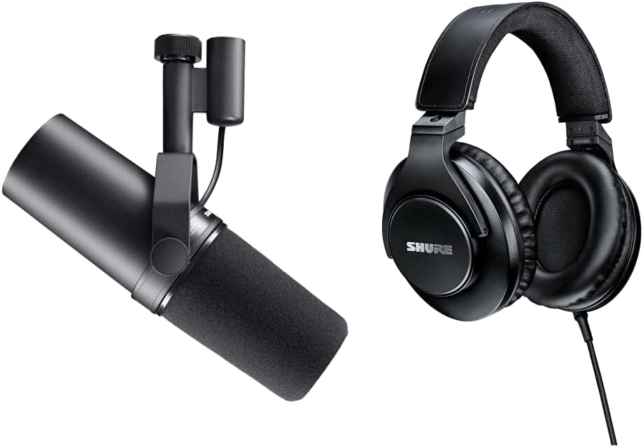 Amazon.com: Shure SM7B Vocal Dynamic Microphone for Broadcast, Podcast ...