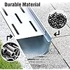 Amazon.com: Kunovo Trench Drain System for Cobblestone Landscaping ...