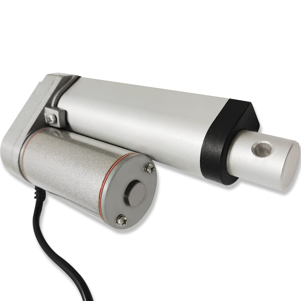 Snapklik.com : 2 Inch 2" Silver Linear Actuator Stroke 225 Pound Max ...