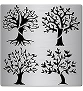 GORGECRAFT Metal Gothic Font Lettering Stencil Stainless Steel Old ...