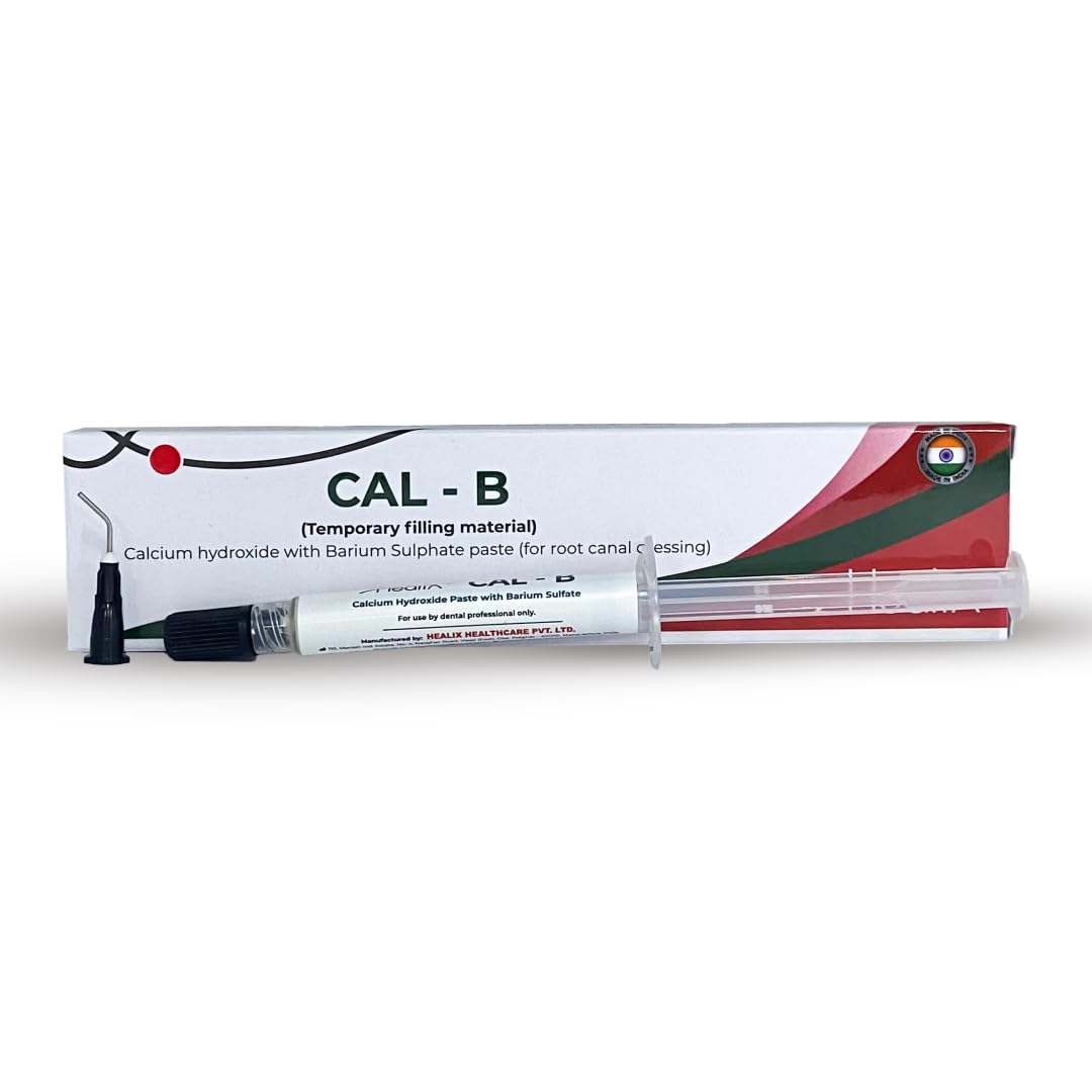 Healix Dental CAL-B Calcium Hydroxide with Barium Sulphate Paste ...