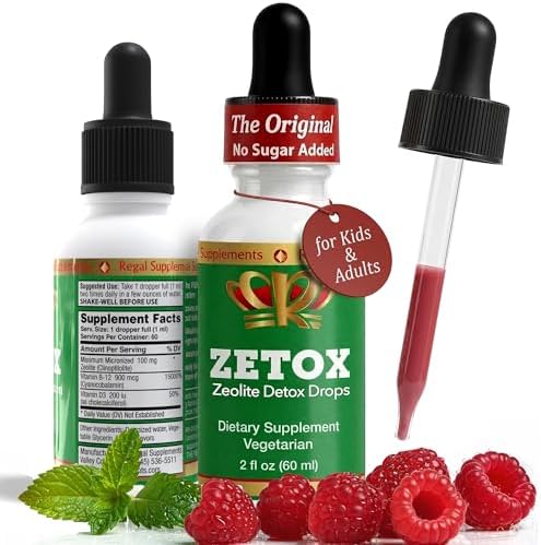 Amazon.com: ZETOX | Zeolite Detox for Kids and Adults | Enhanced with ...
