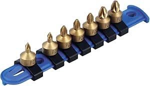 Laser 8665 Low Profile Pozi Drive Socket Bit Set 1/4" D 7pc - Amazon.com