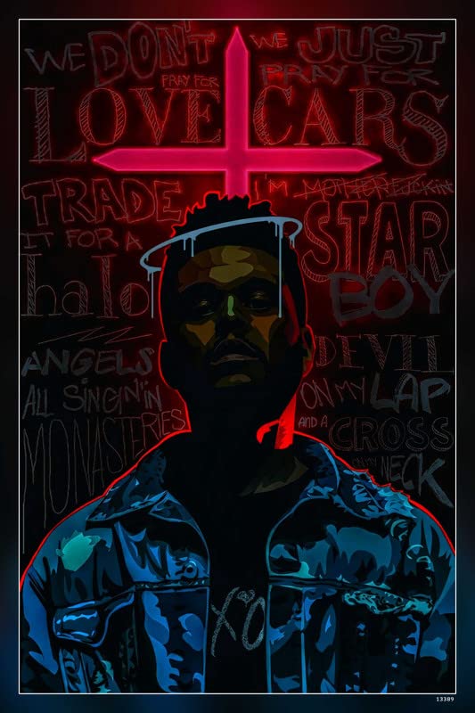 Poster Envy The Weeknd Matte Finish Paper Poster Print 12 x 18 Inch ...
