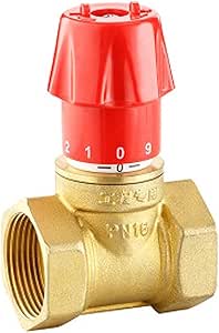 Amazon.com: Brass Flow Control Valve DN15/DN20/DN25/DN32/DN40/DN50 ...