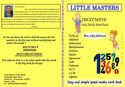 Amazon.com: Maths Tricks Work book eBook : Johnson, Joby: Kindle Store