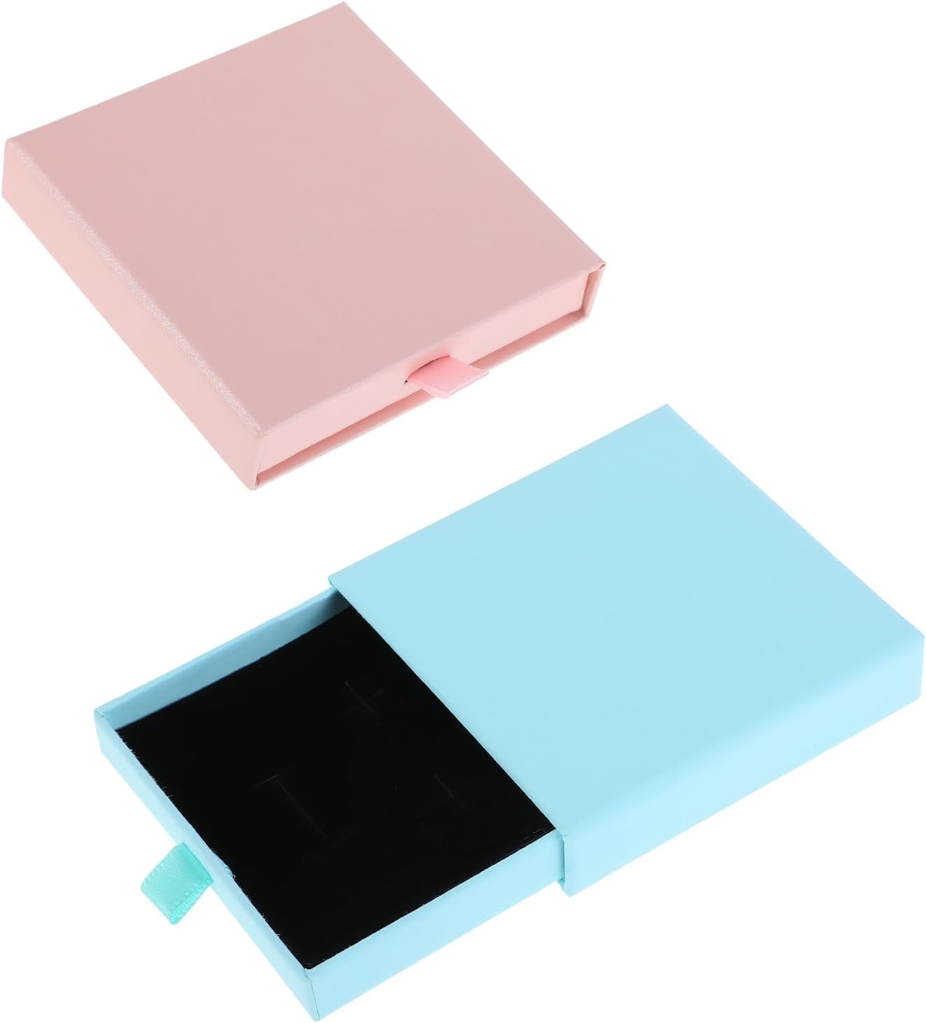 Amazon.com: 2 Pack Jewelry Gift Boxes Cardboard Jewelry Boxes Small ...