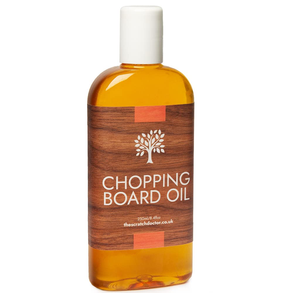 Scratch Doctor Chopping Board Oil 250ml Food Safe Wood Oil for Cutting ...