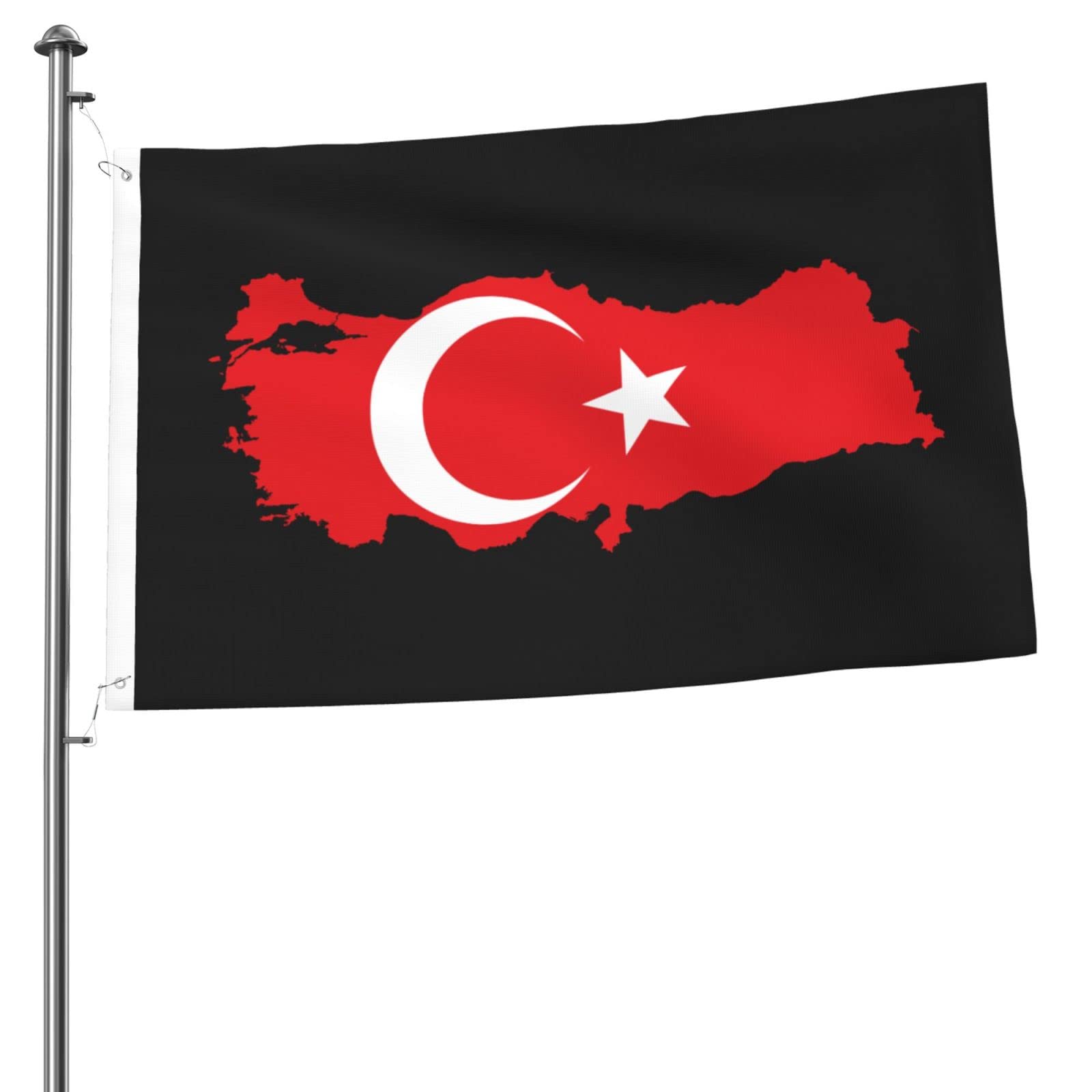 Turkey Flag Map