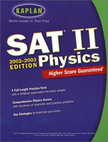 Kaplan SAT II Physics: Kaplan: 9780743217828: Amazon.com: Books
