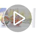 4" Glass Ornament Ball Witch Ball Garden Ball for Christmas Baubles ...