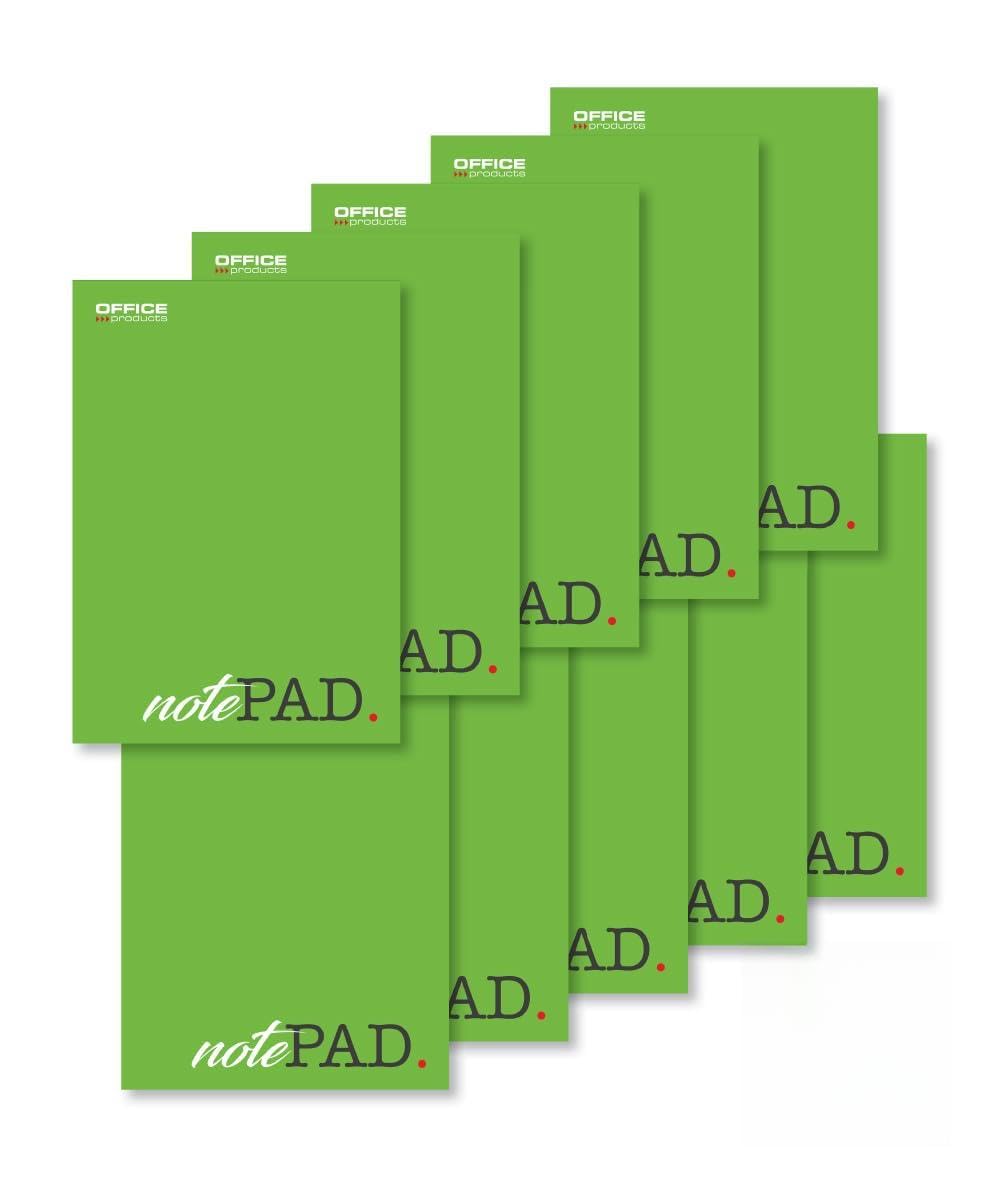 OFFICER PRODUCTS Blocco note formato A4, a quadretti, confezione da 10 ...