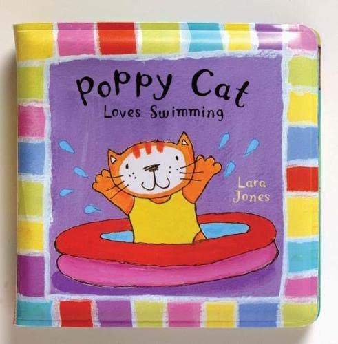 Amazon | Poppy Cat Bath Books: Poppy Cat Loves Swimming | Jones, Lara ...