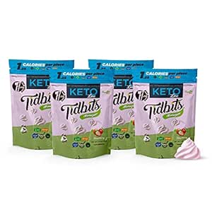 Amazon.com: Tidbits Fun Bites Meringues, Keto Friendly Gluten Free ...