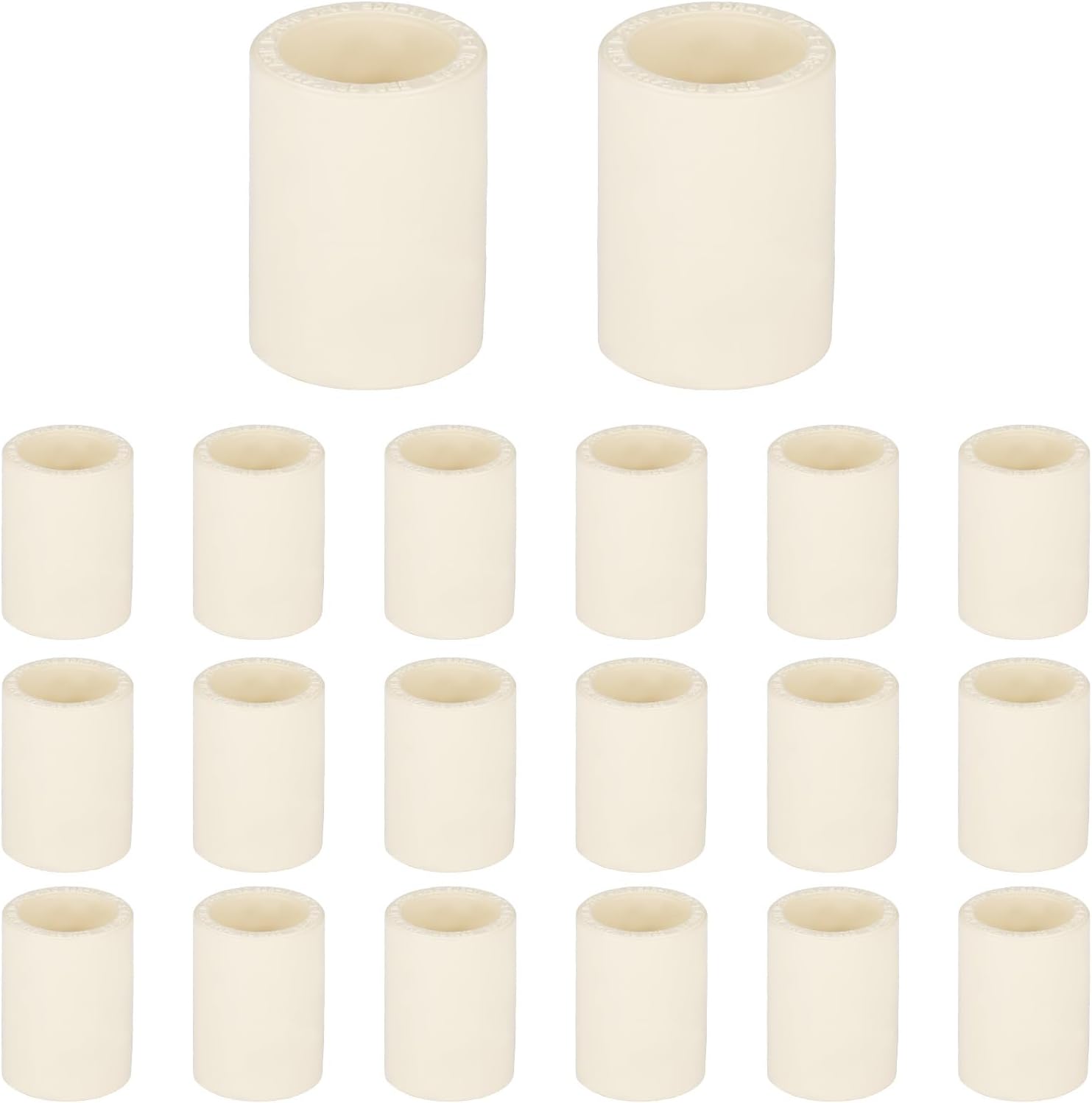 Amazon.com: (20 Pieces) EFIELD 1/2-Inch CPVC Pipe Fittings, Slip x Slip ...