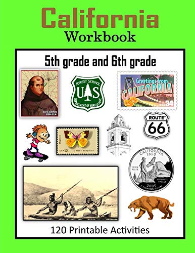 California Workbook (5th grade and 6th grade): Mahoney, C ...