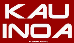 Amazon.com - Kau Inoa Large Bumper Sticker