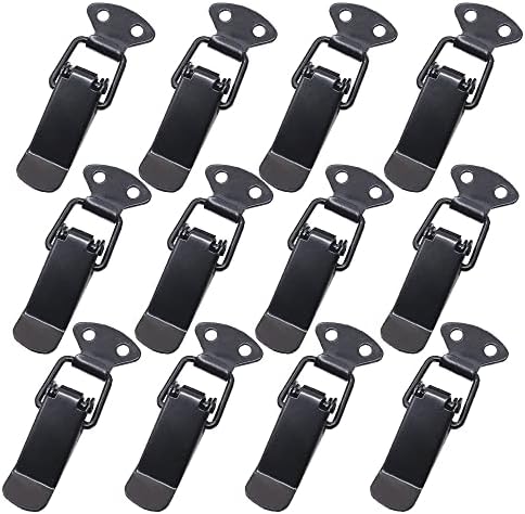 Black Spring Hasp, 10 Pcs Stainless Steel Spring Hasp, Toggle Latch ...
