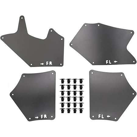 Amazon.com: Aspaton Splash Shield Fender Liner Apron Seal Guards Mud ...