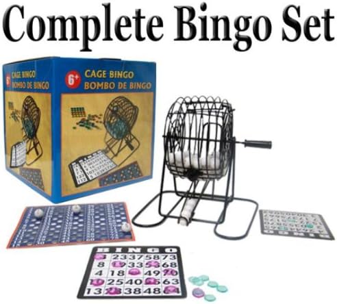 Amazon.com: All In One Complete Bingo Set : Toys & Games