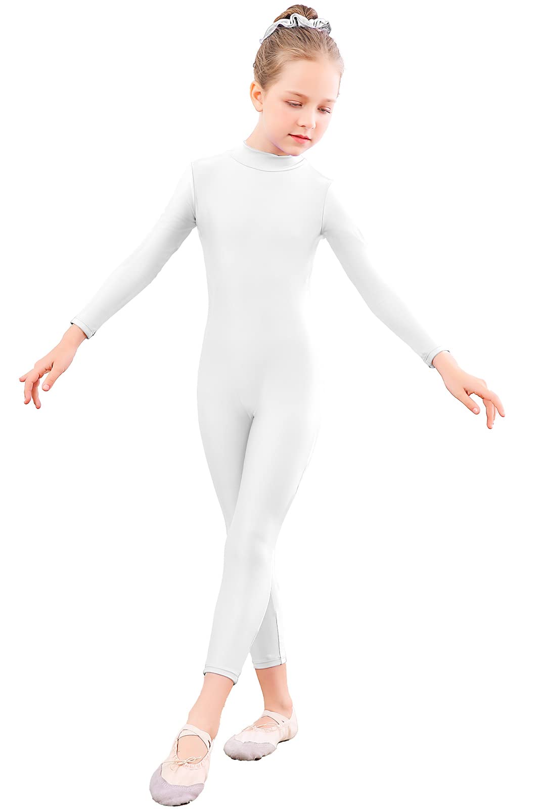 Snapklik.com : Speerise Girls Gymnastics Leotards Long Sleeve Unitards ...