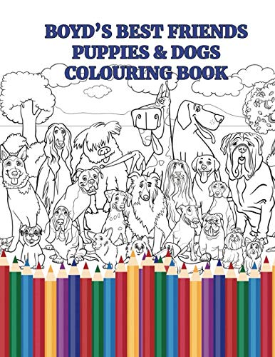 Boyd's Best Friends Puppies and Dogs Colouring Book | Amazon.com.br