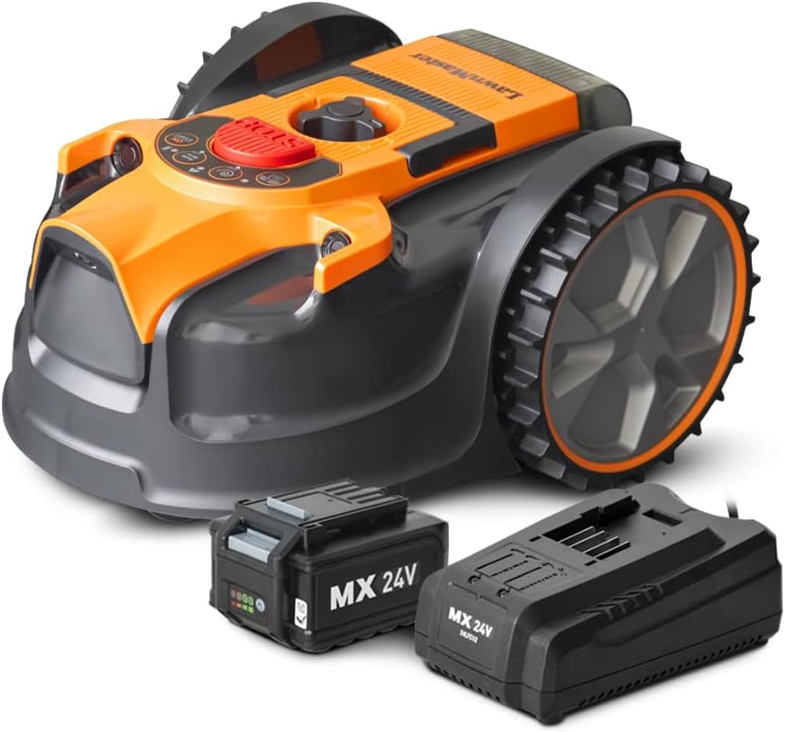 Lawnmaster Robot Tondeuse Autonome 24V sans Fil périmétrique - Le Robot ...